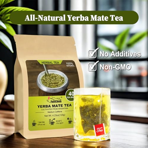 caffeine boost with yerba mate