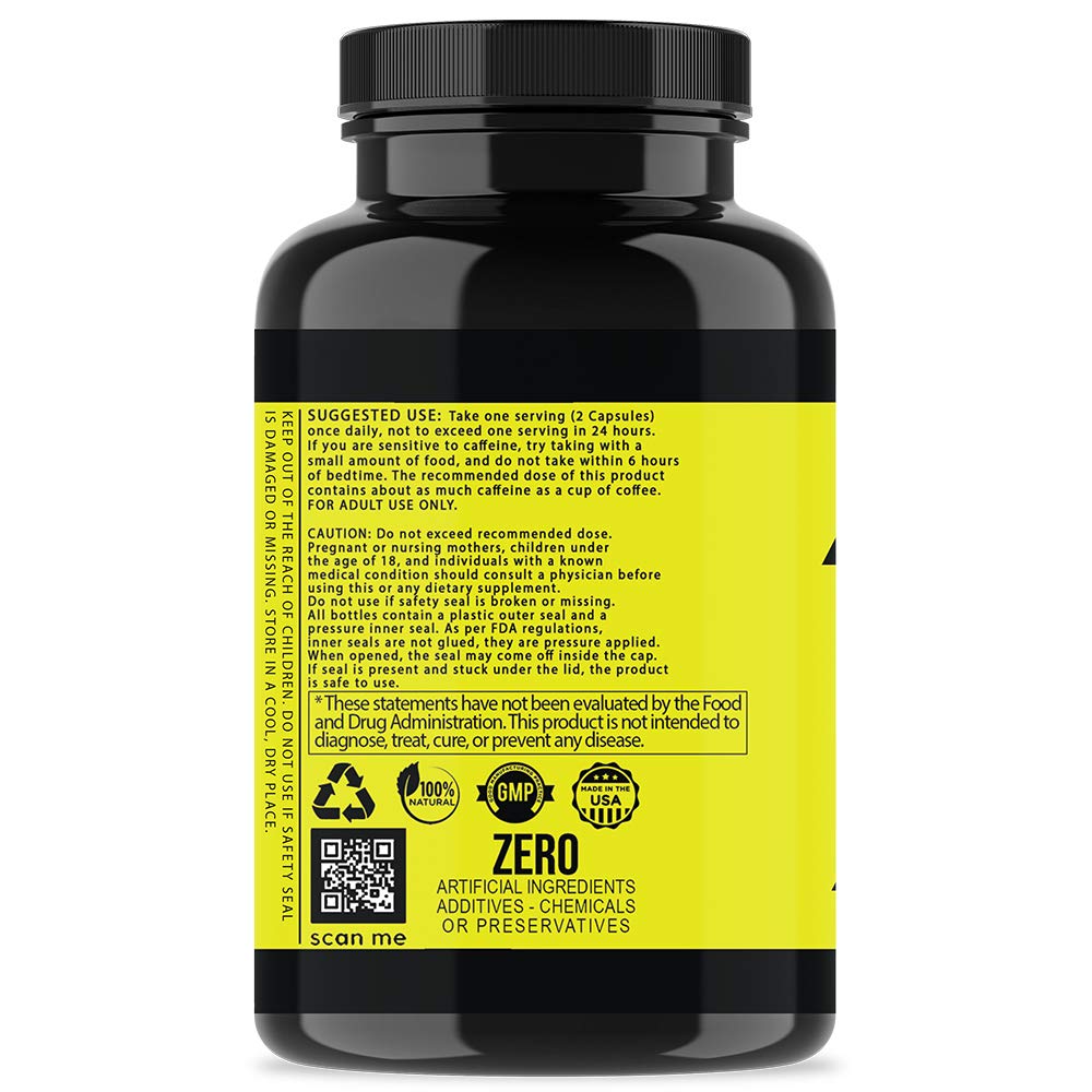 Caffeine capsules for enhanced performance