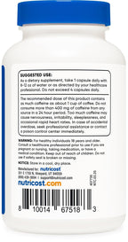 Caffeine capsules for improved performance