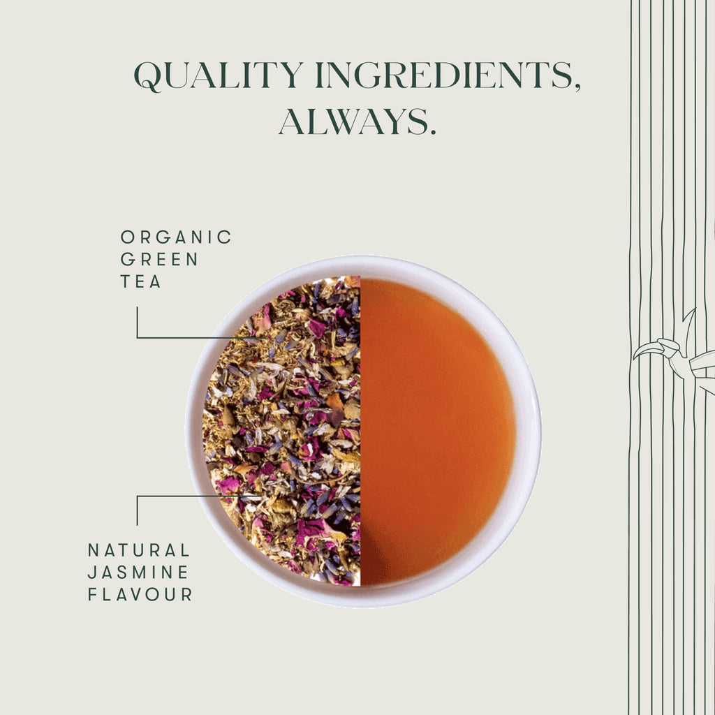 caffeine content in green tea