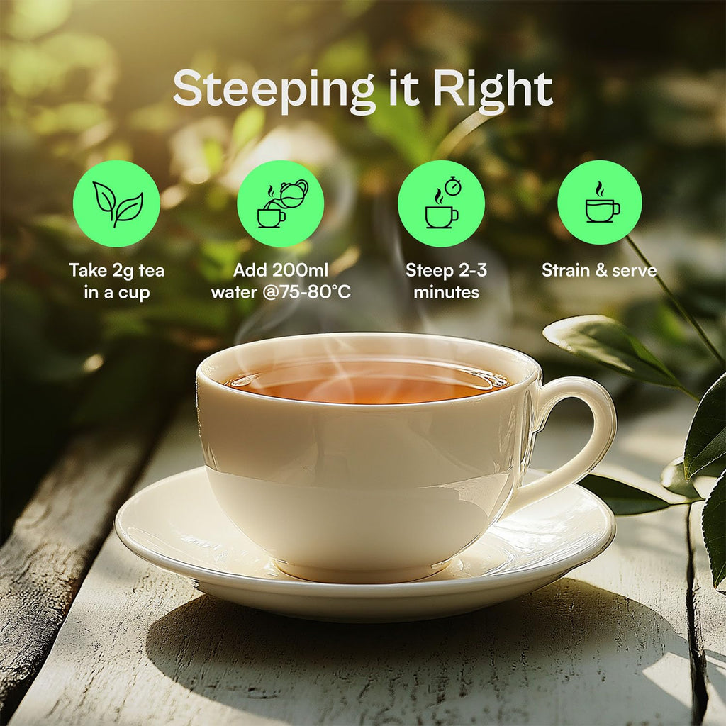 caffeine content in Udyan green tea