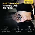 Caffeine energy gel for athletes