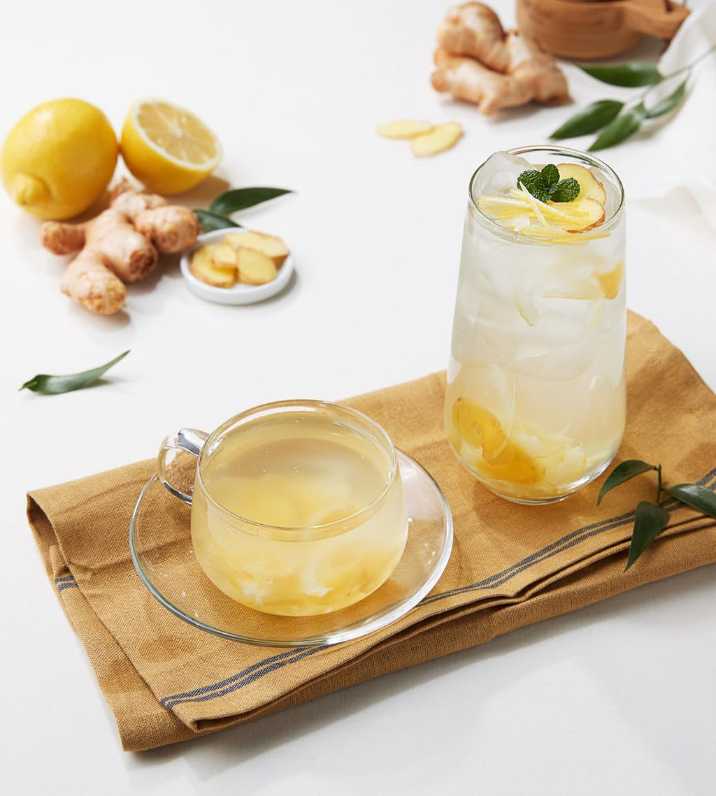 caffeine-free agave ginger tea