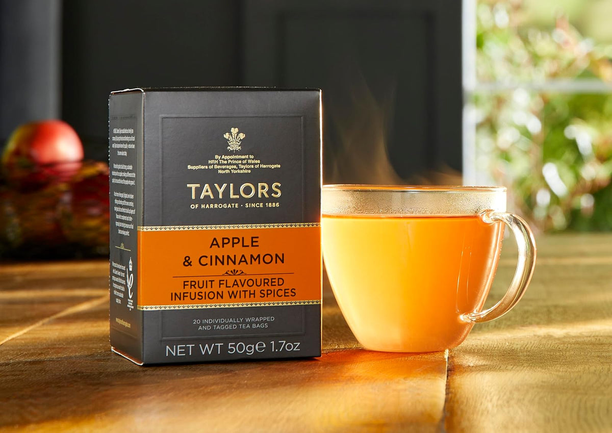 caffeine-free apple cinnamon tea bags