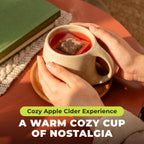 Caffeine-free apple cinnamon tea