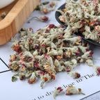 Caffeine-free apple flower tea