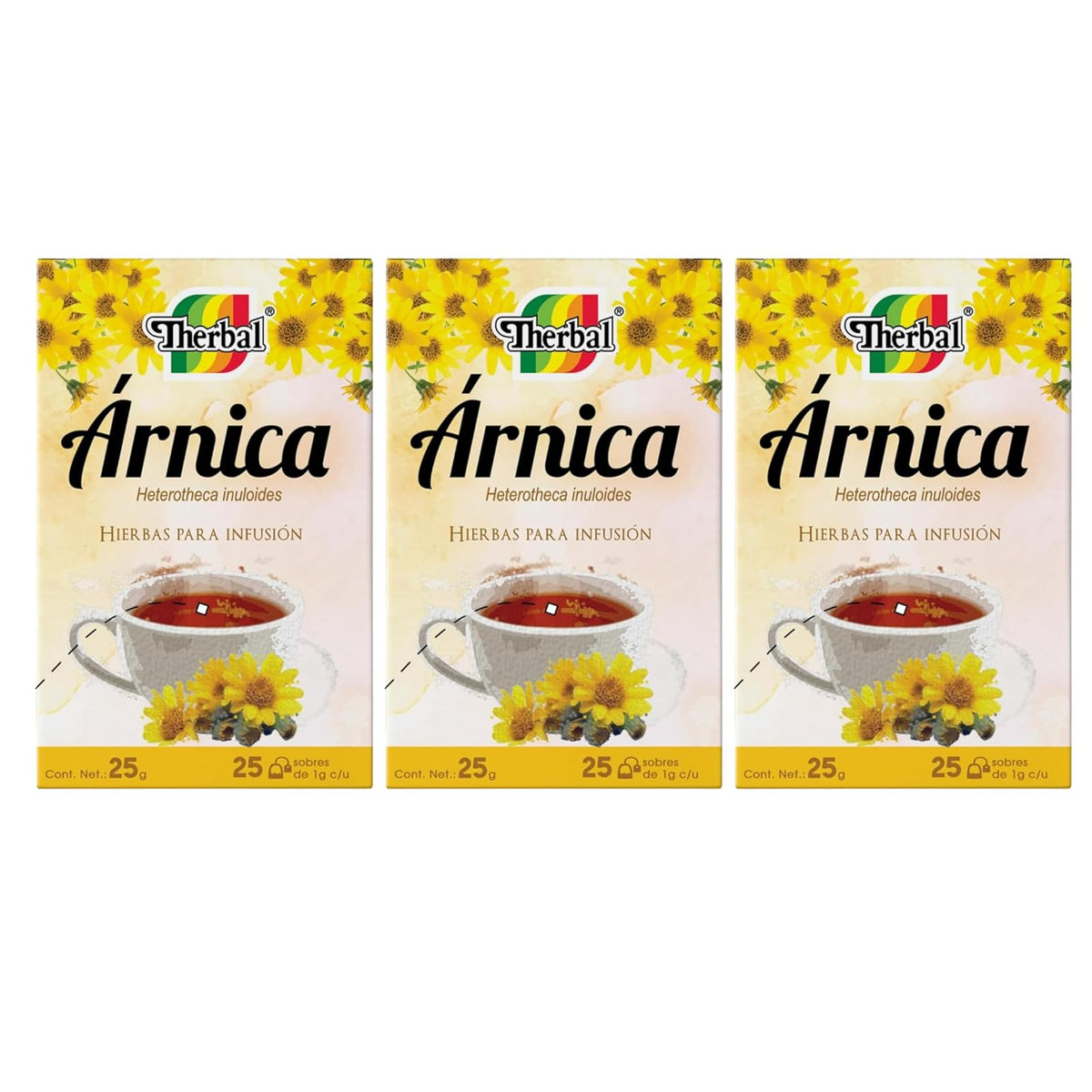 caffeine-free arnica tea bags