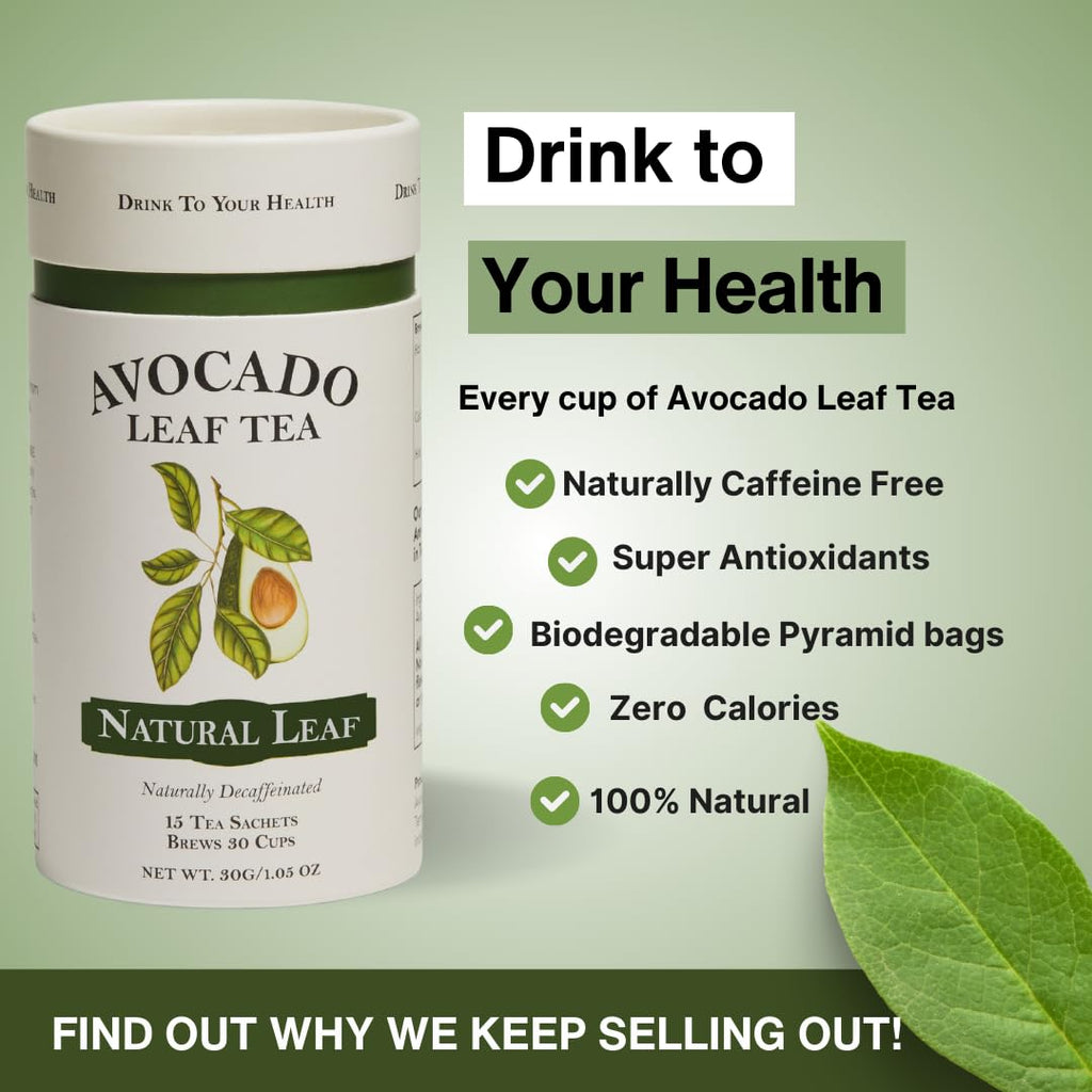 caffeine-free avocado leaf tea