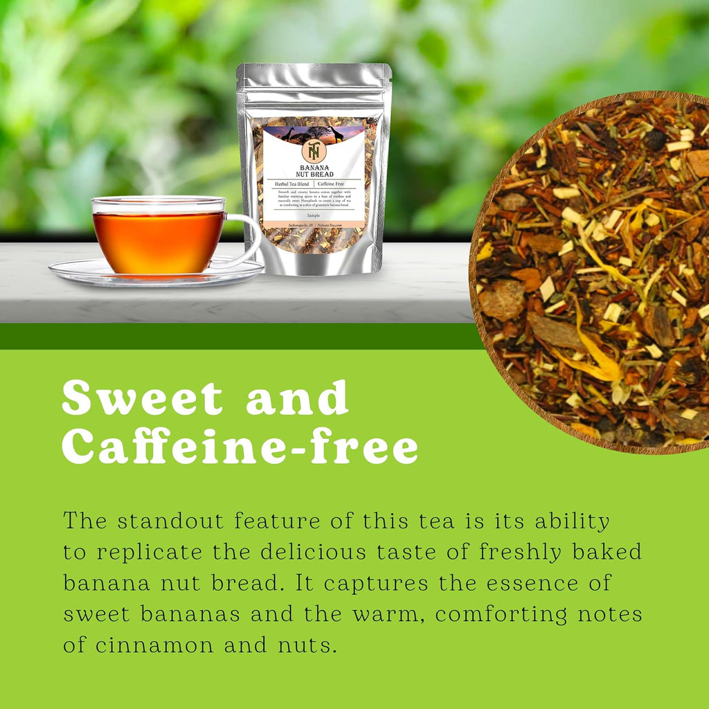 caffeine-free banana nut tea