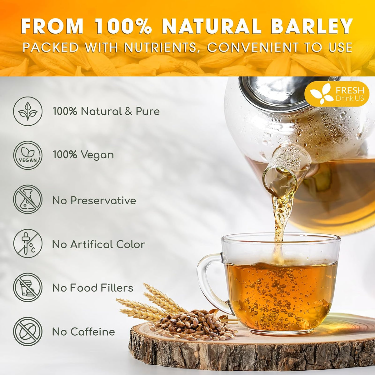 caffeine-free barley tea blend