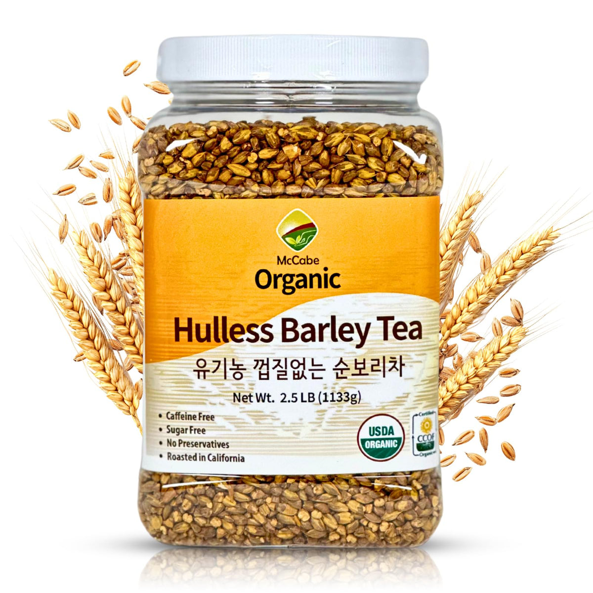 caffeine-free barley tea for relaxation