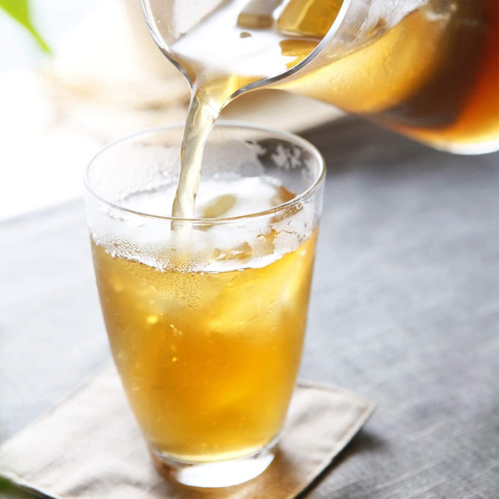 Caffeine-free barley tea option