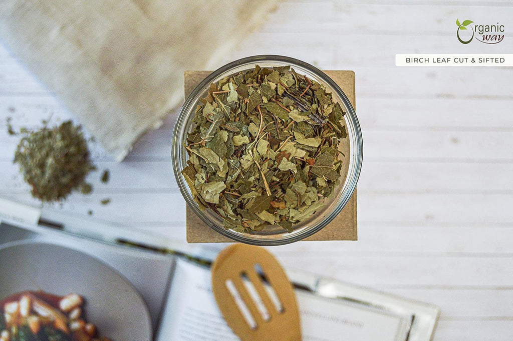 caffeine-free birch leaf herbal blend