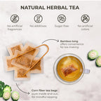 caffeine-free bitter melon tea bags