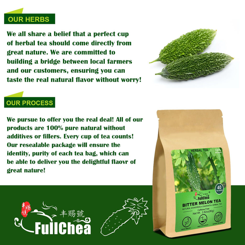 caffeine-free bitter melon tea