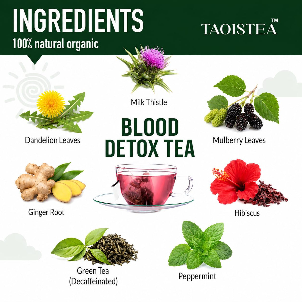 caffeine free blood cleanse tea