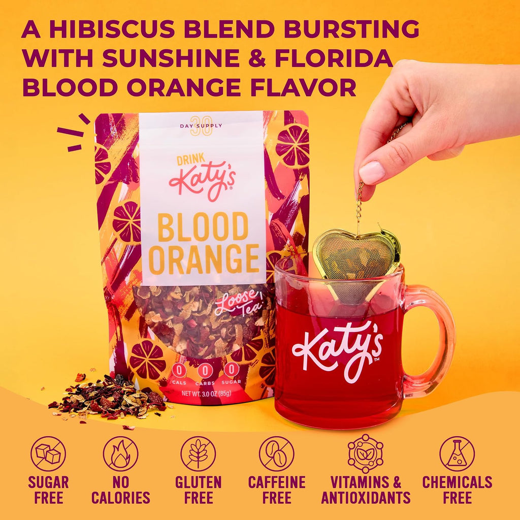 caffeine-free blood orange tea