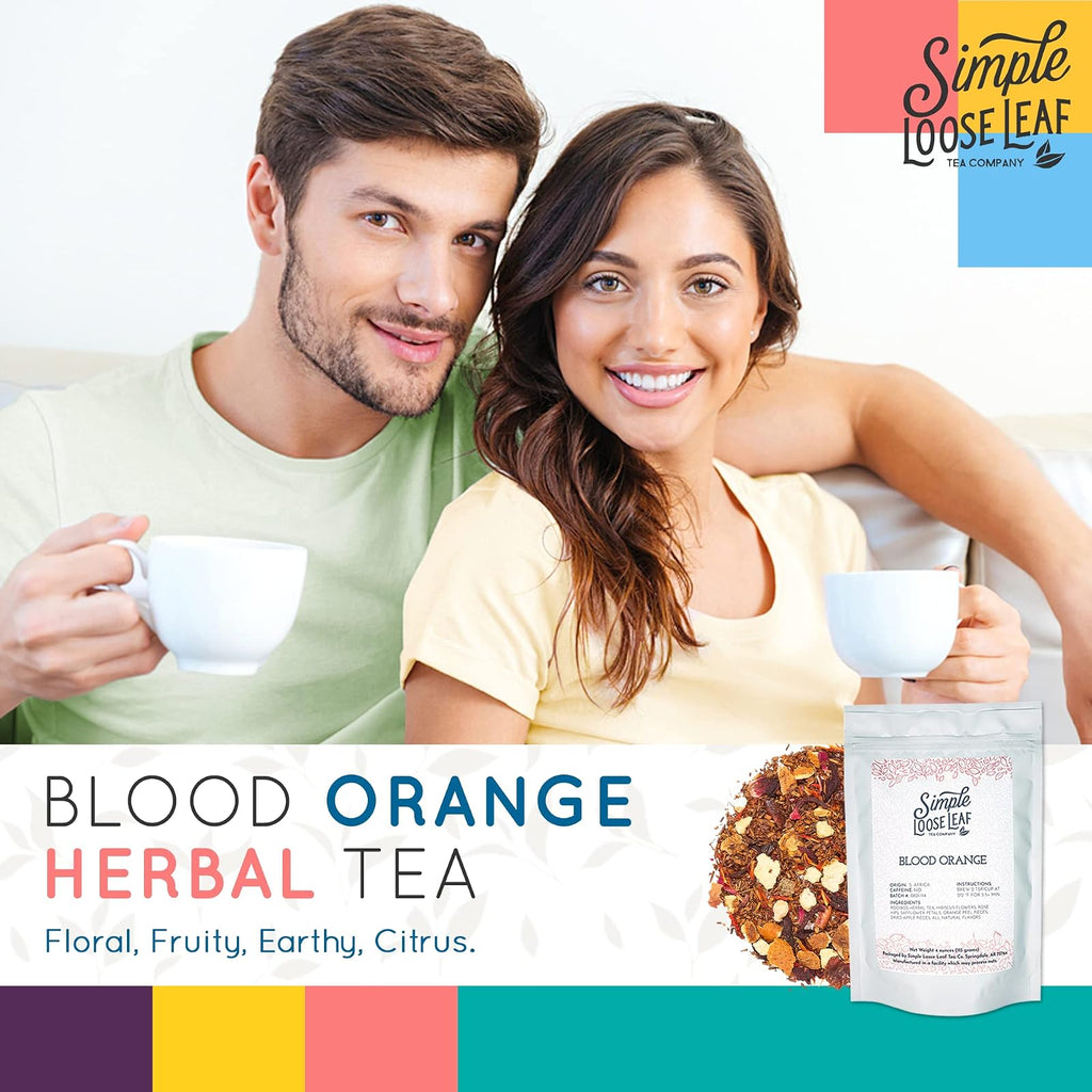 caffeine-free blood orange tea