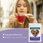 caffeine-free Blue Mallow tea benefits