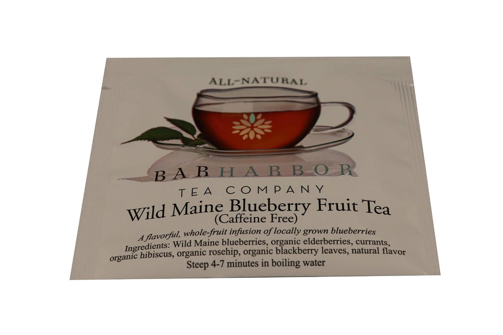 caffeine-free blueberry herbal infusion