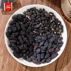 Caffeine-free blueberry herbal tea
