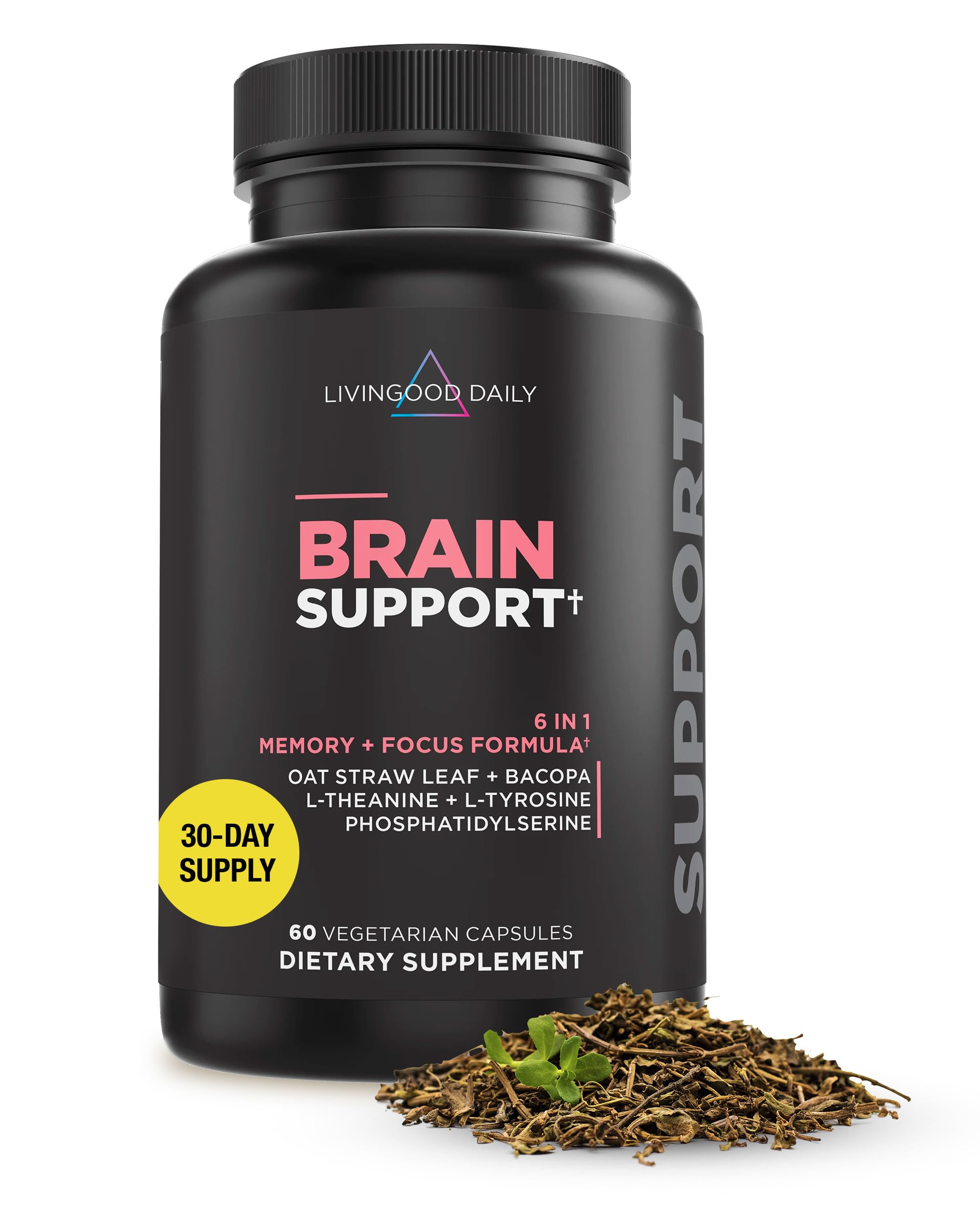 caffeine-free brain support capsules