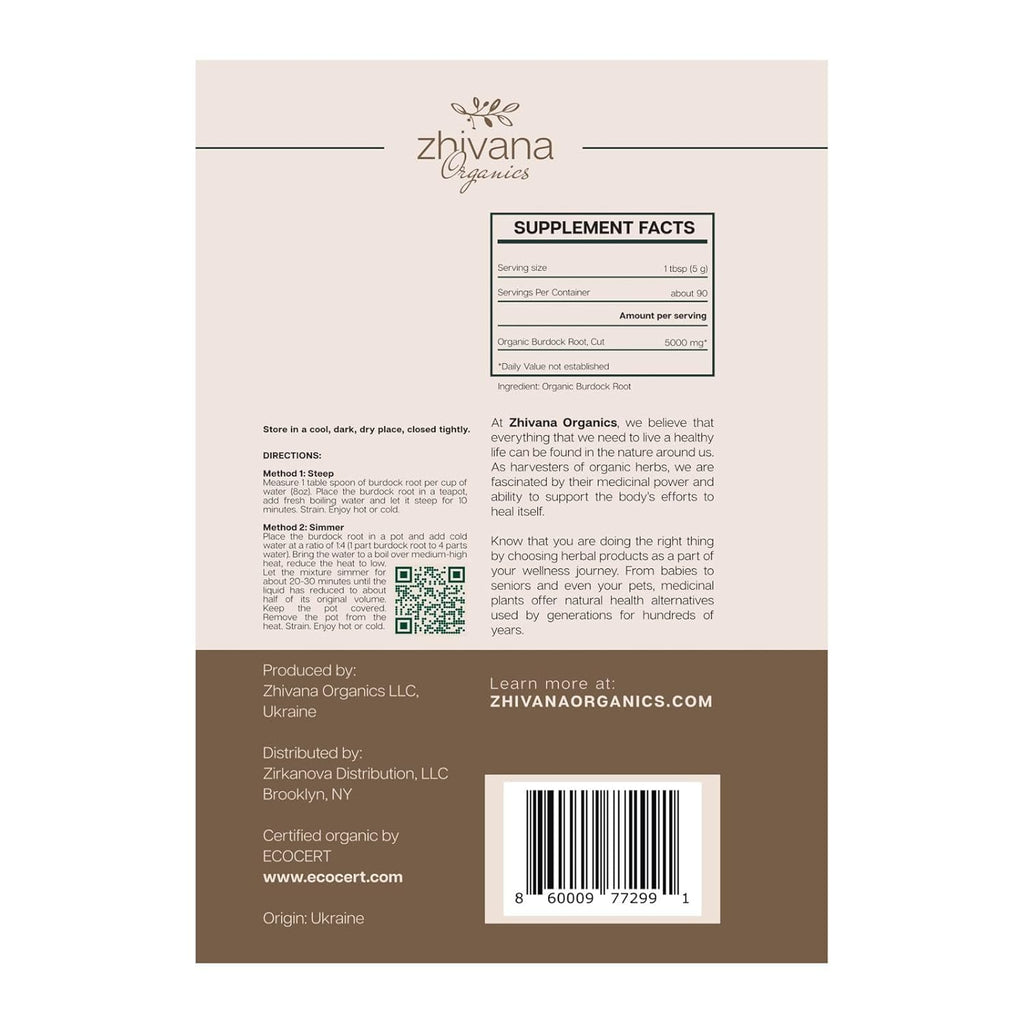 caffeine-free burdock root beverage