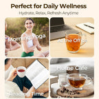 caffeine-free burdock root drink
