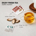 Caffeine-free burdock root herbal tea