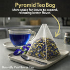 caffeine-free butterfly pea flower tea
