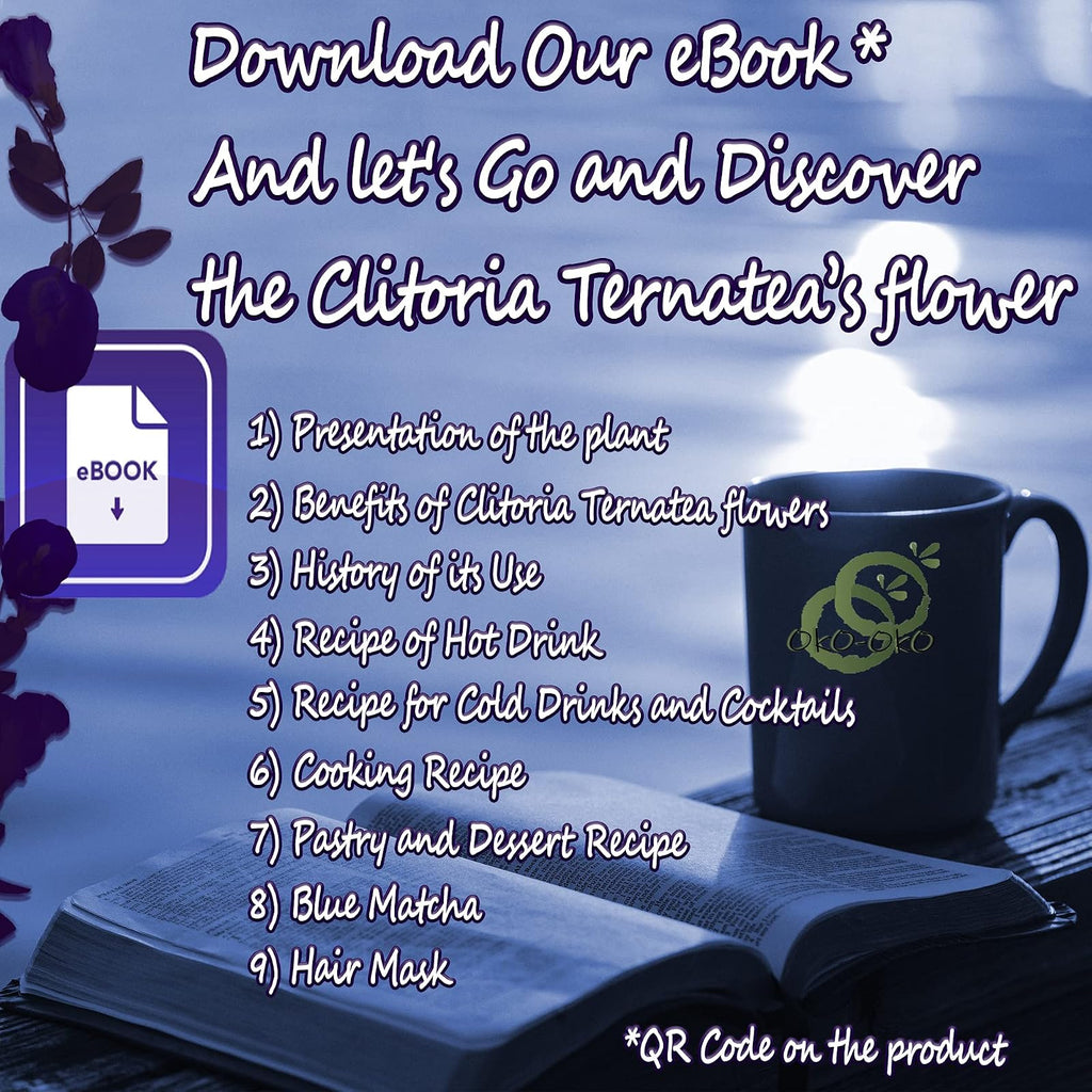 caffeine-free butterfly pea infusion
