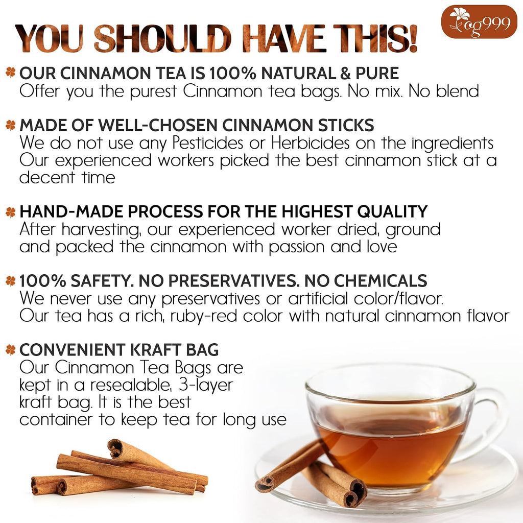 caffeine-free Ceylon cinnamon tea