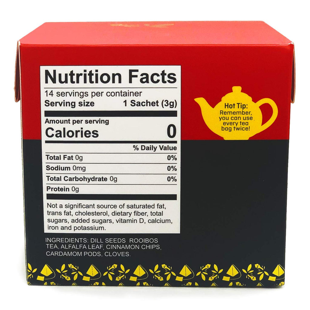 caffeine-free chai spice herbal tea