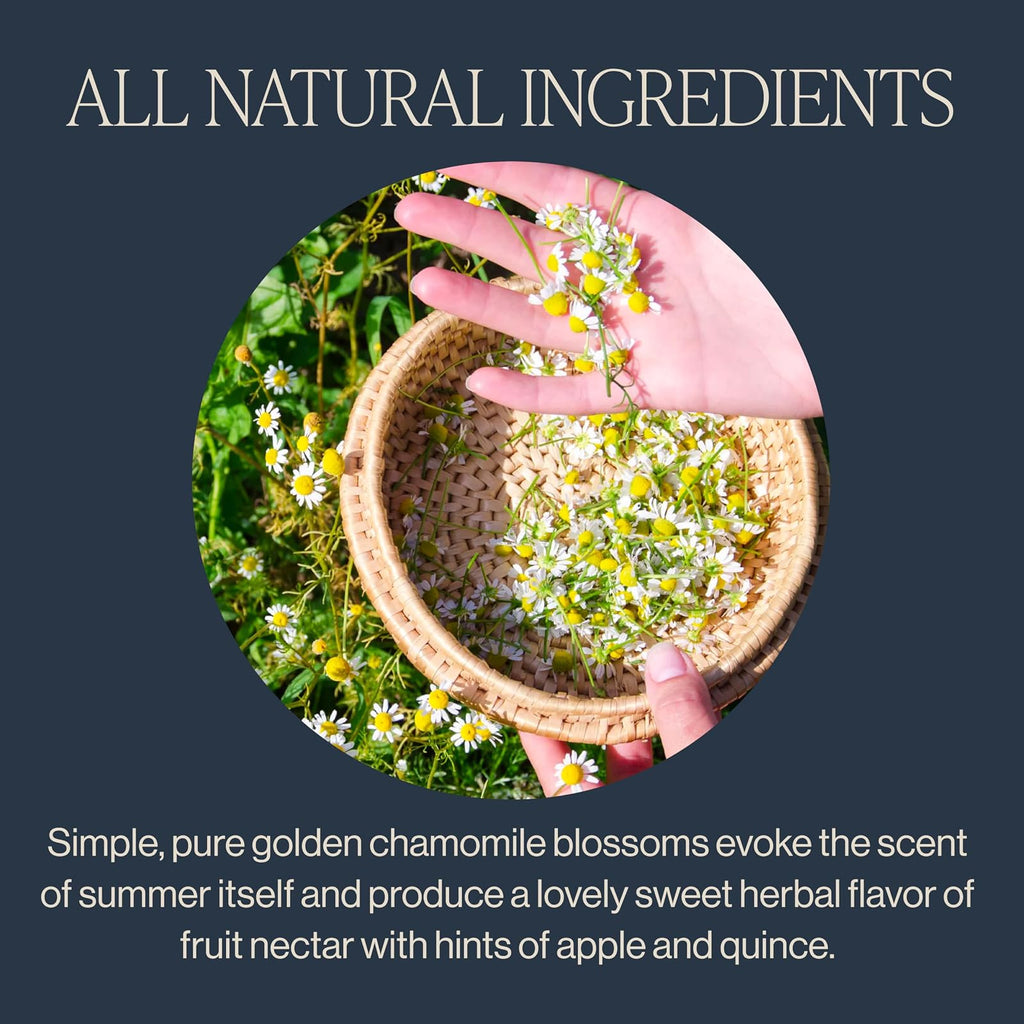 caffeine-free chamomile herbal infusion