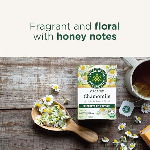 caffeine-free chamomile herbal infusion