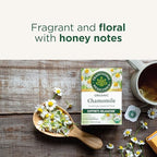 caffeine-free chamomile herbal infusion