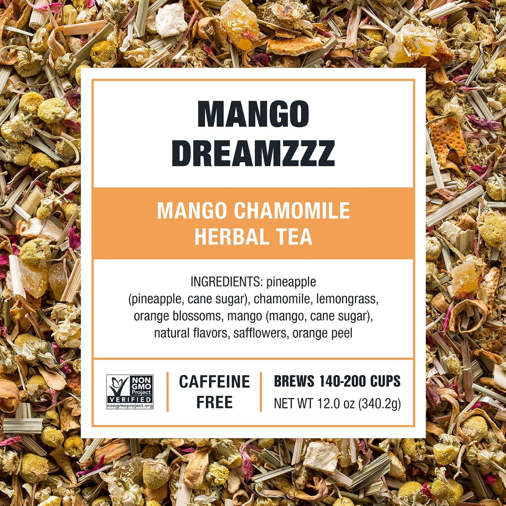 caffeine-free chamomile herbal infusion