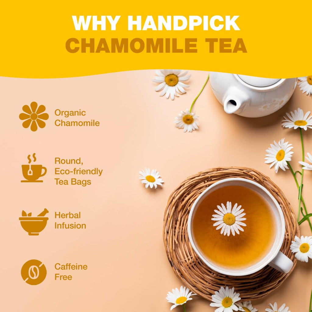 caffeine-free chamomile herbal tea