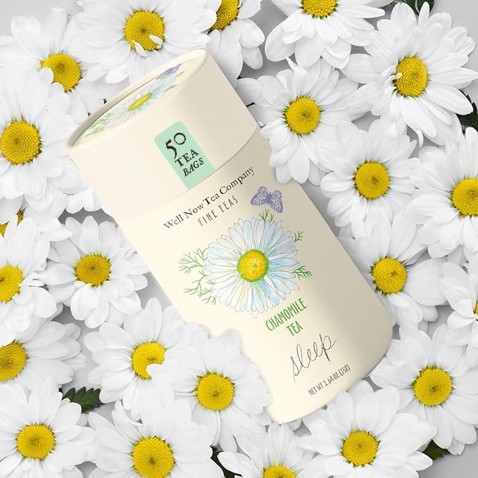 caffeine-free chamomile infusion