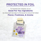 caffeine-free chamomile lavender infusion