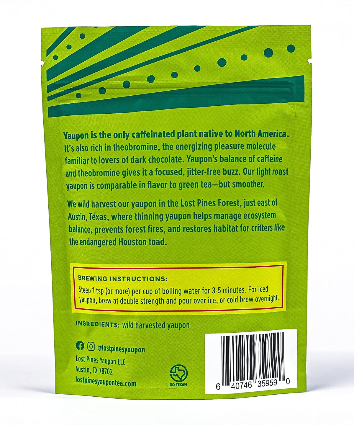 caffeine-free chamomile tea bags