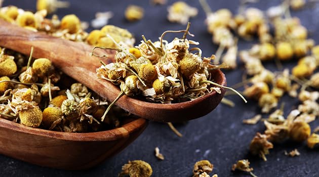 caffeine-free chamomile tea bags