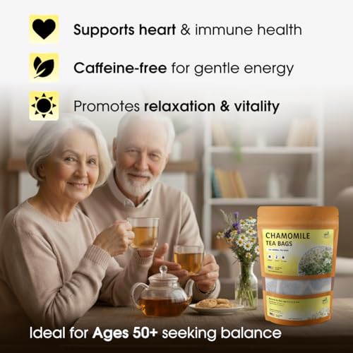 caffeine-free chamomile tea bags