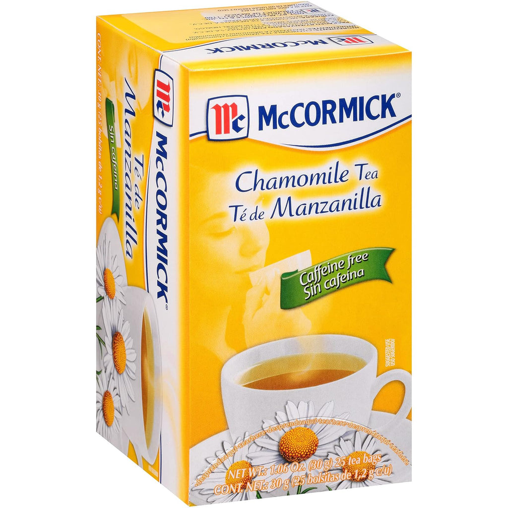 caffeine free chamomile tea bags