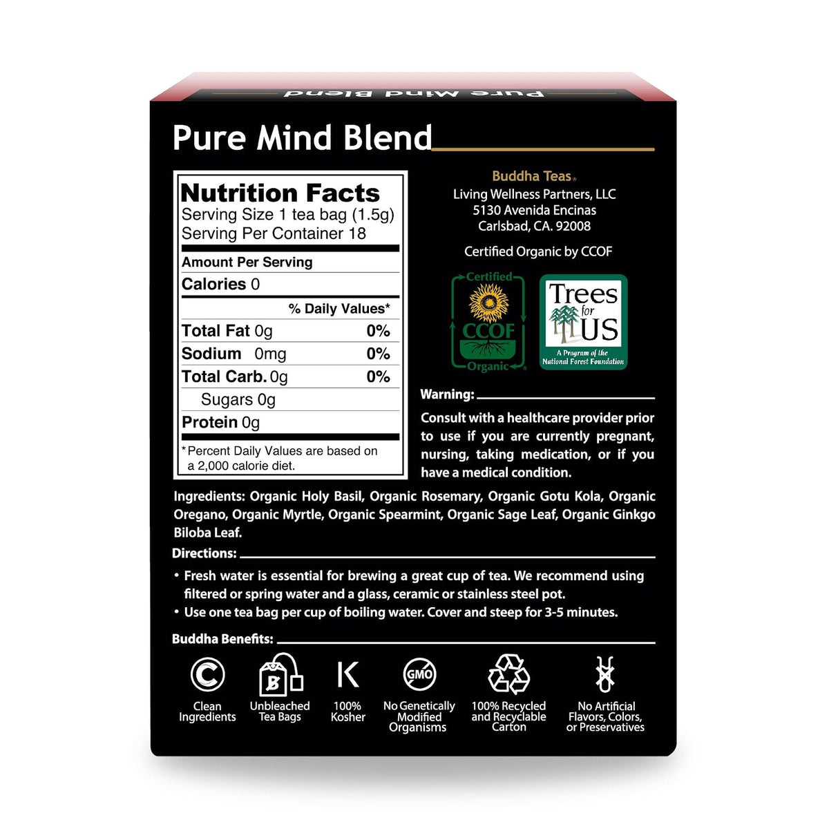 caffeine free chamomile tea blend