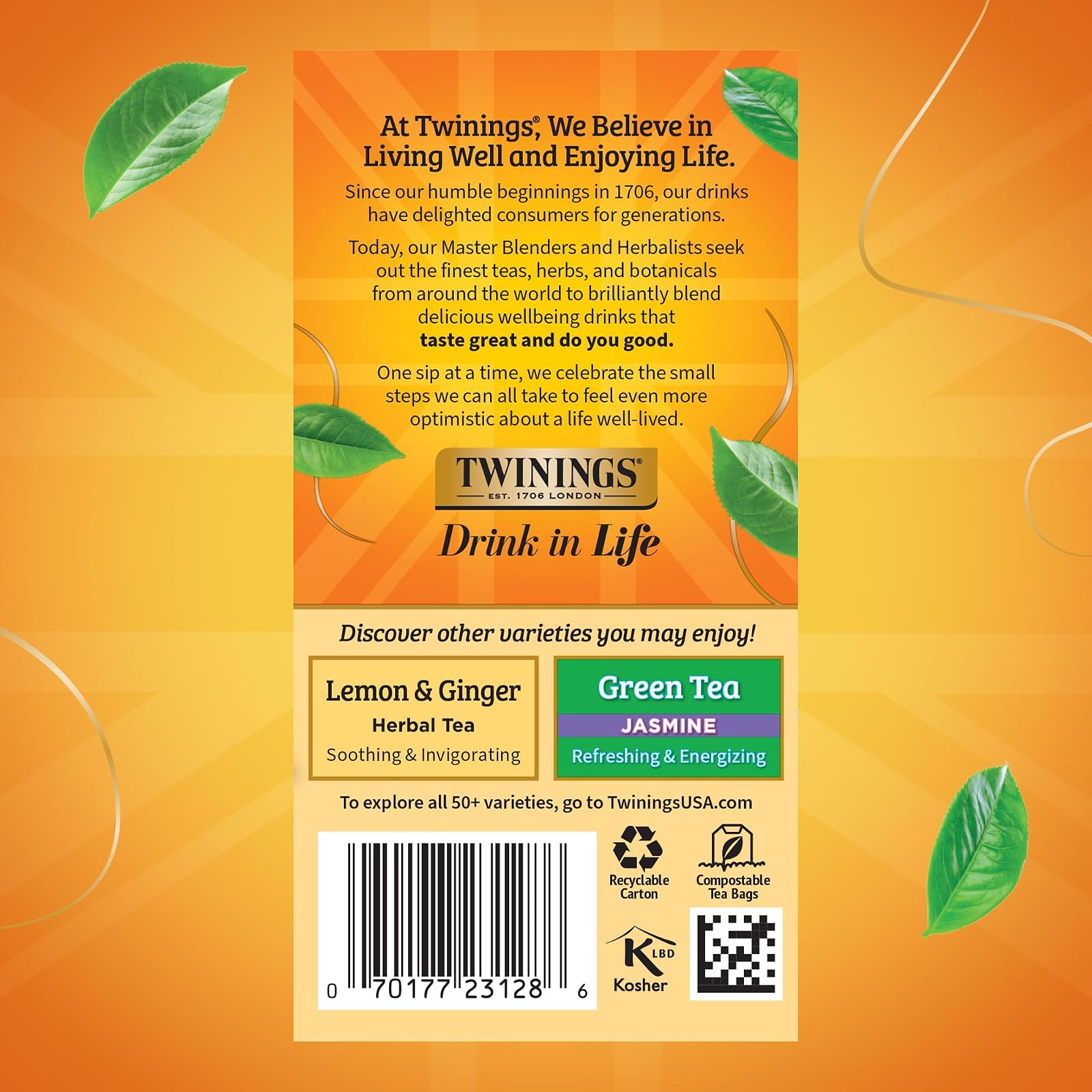 caffeine-free chamomile tea experience