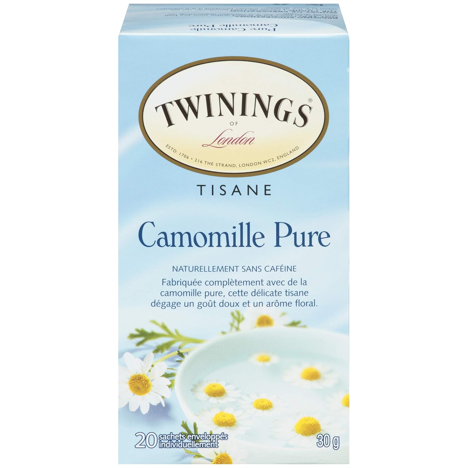 caffeine-free chamomile tea for relaxation