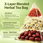 caffeine-free chamomile tea for relaxation