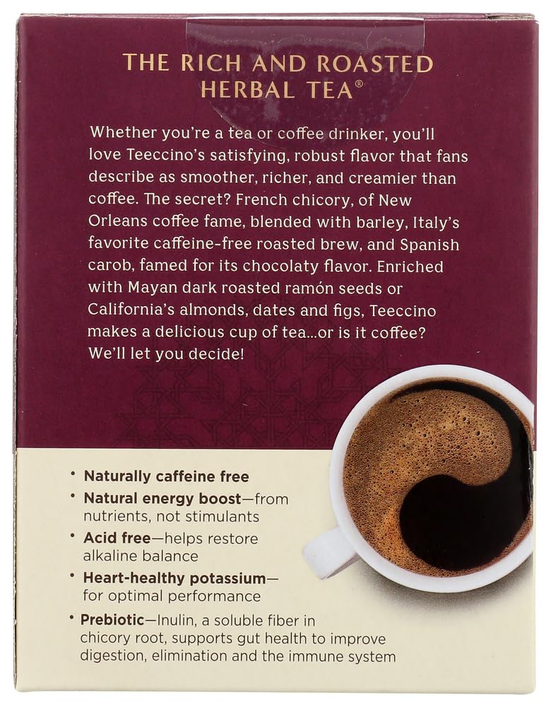 caffeine-free chamomile tea option