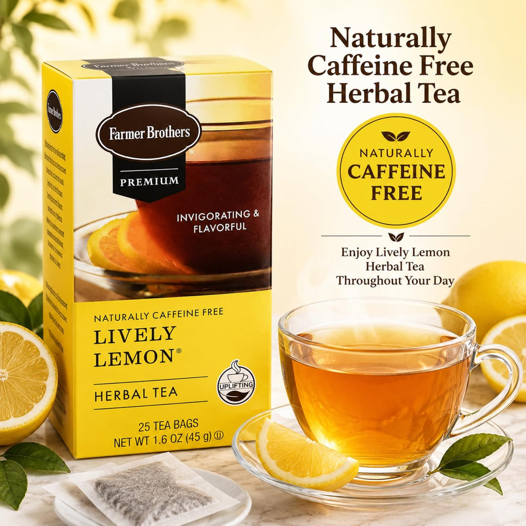 caffeine-free chamomile tea option